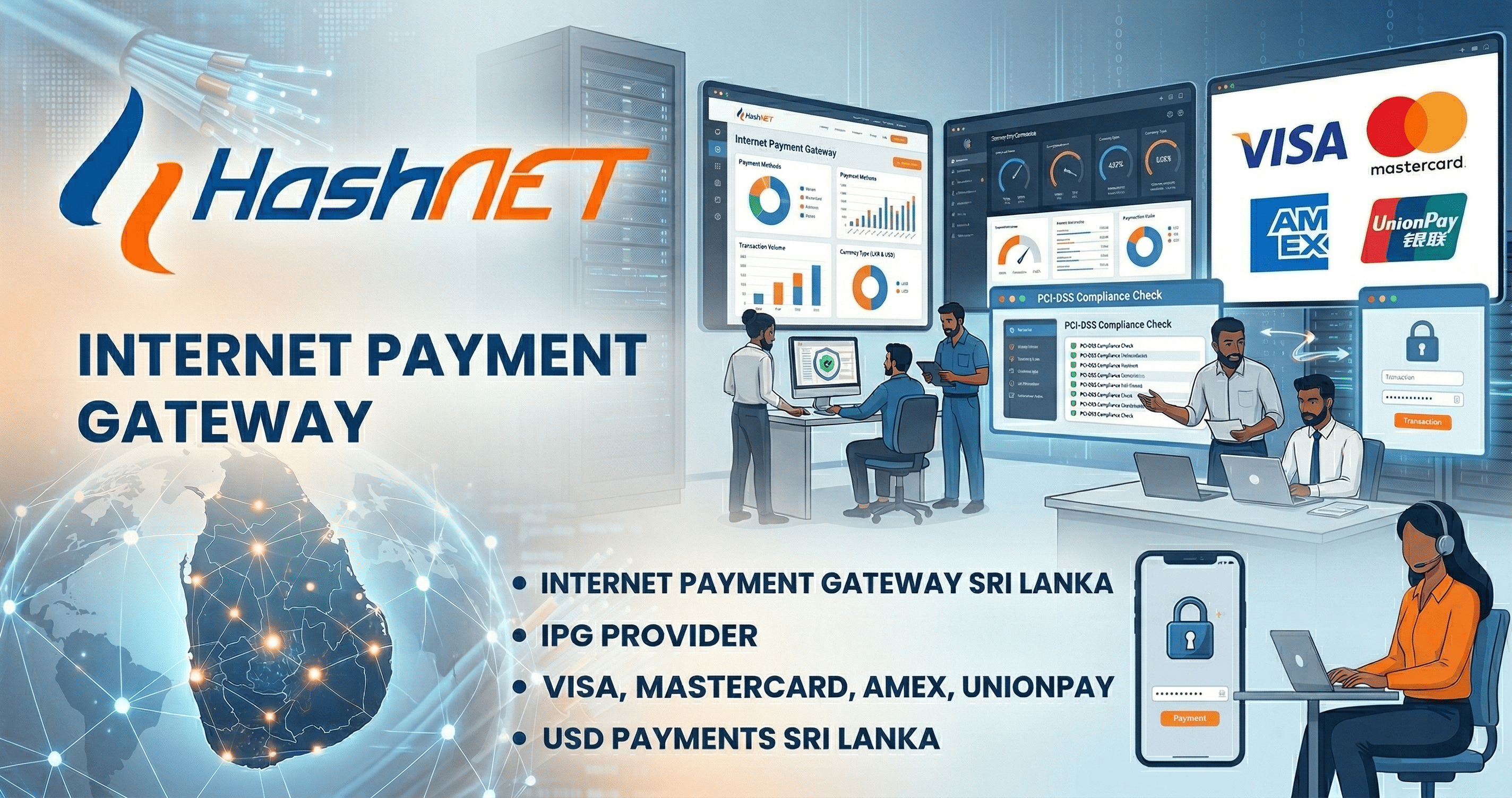 Secure Internet Payment Gateway (IPG) | HashNET Solutions